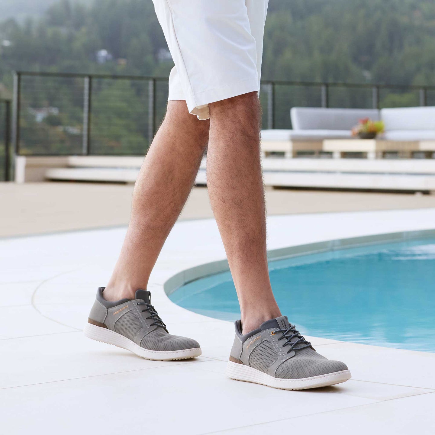 Men's Featherlight Muir Lace-Up | Gray Nubuck – Samuel Hubbard