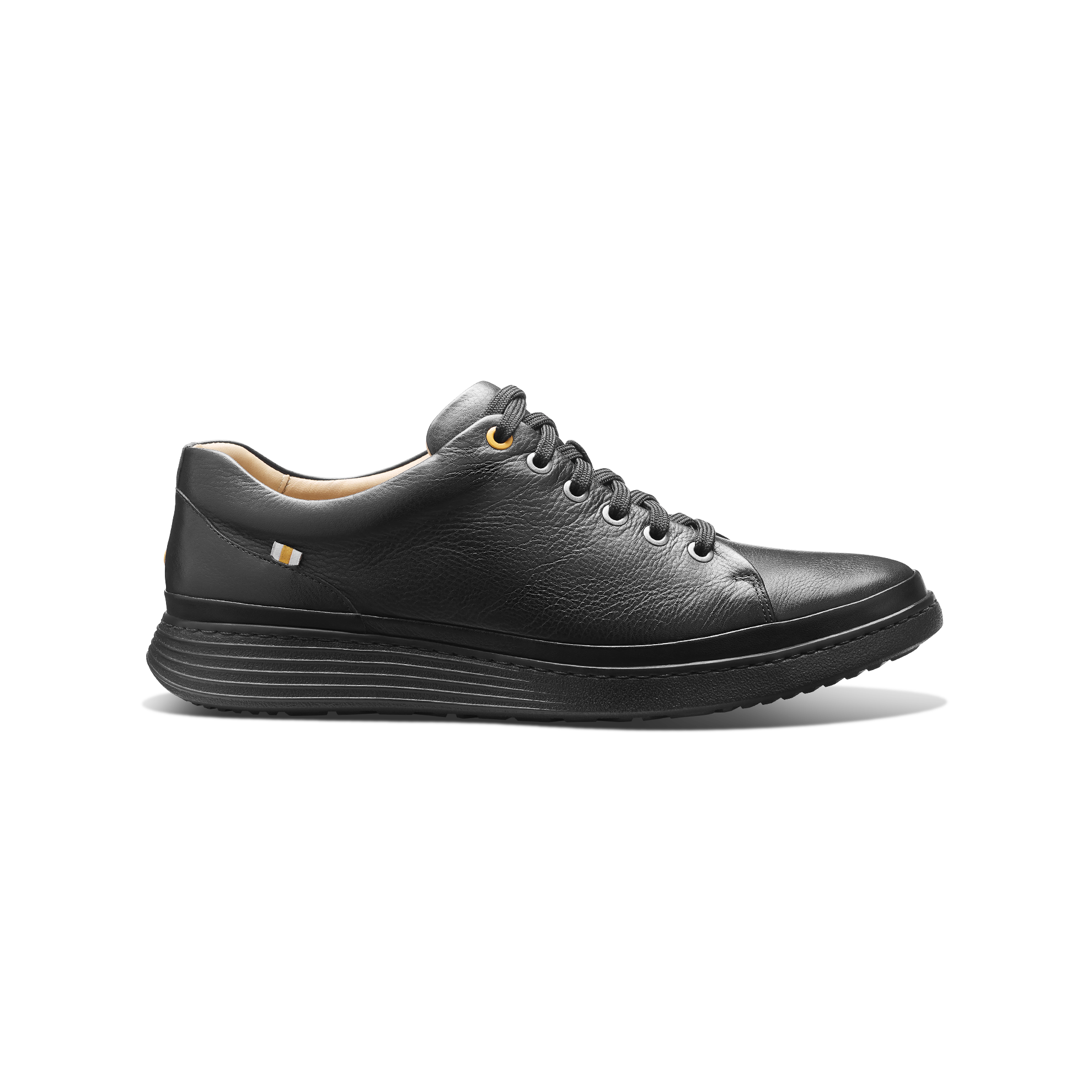 Men's Featherlight Fast Lace-Up | Black on Black Sole – Samuel Hubbard