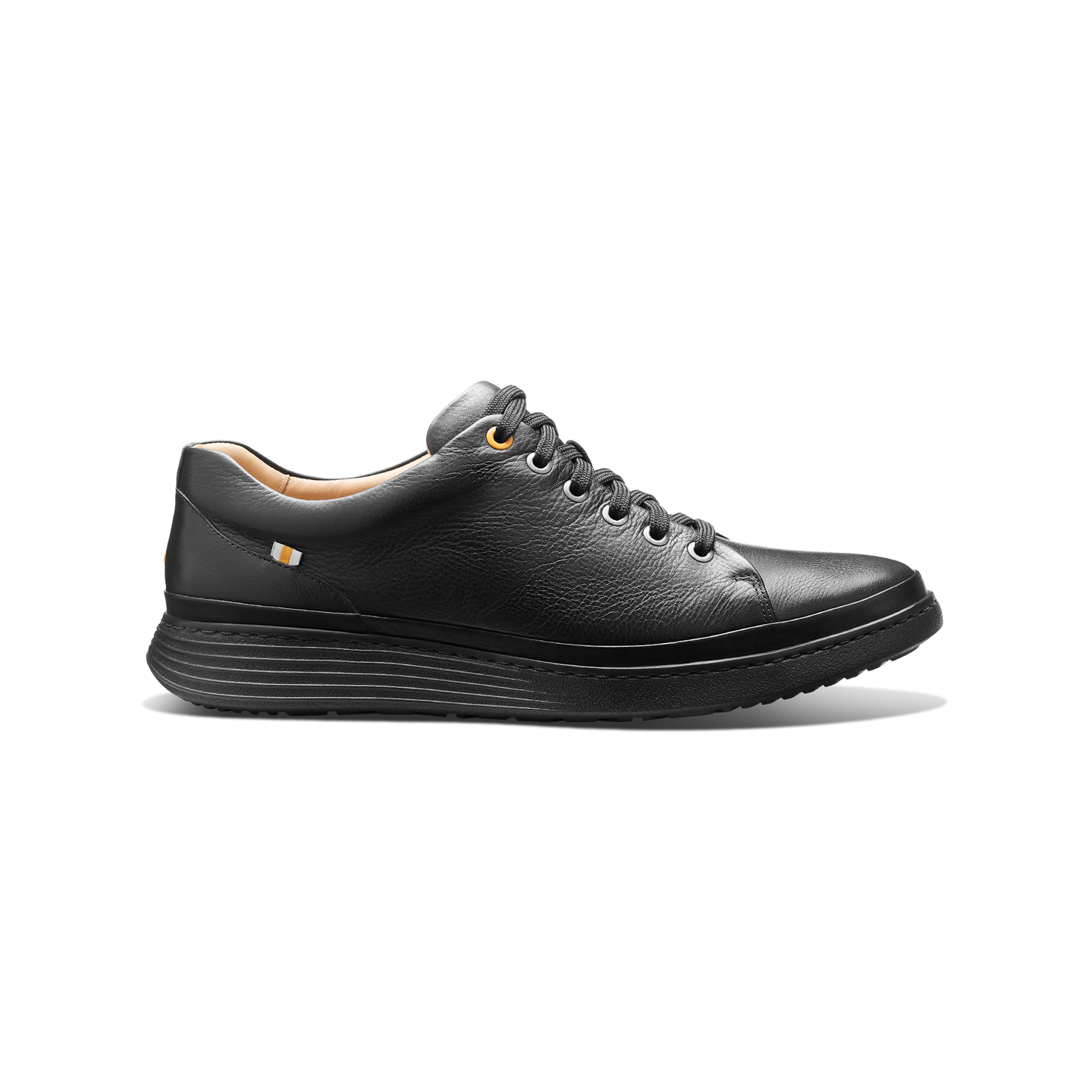 Men's Featherlight Fast Lace-Up | Black on Black Sole – Samuel Hubbard