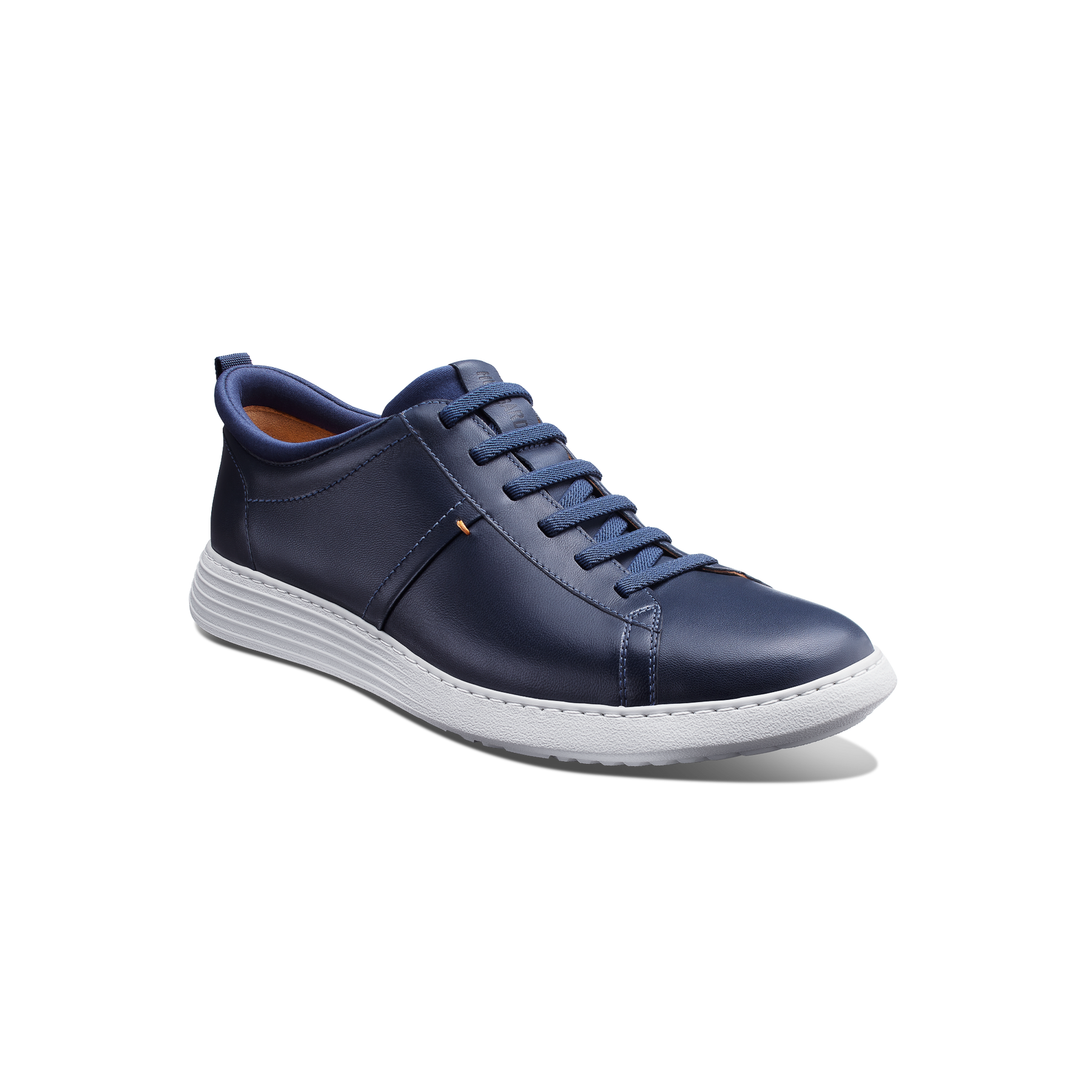 Men's Featherlight Flight Slip-On | Navy Leather – Samuel Hubbard