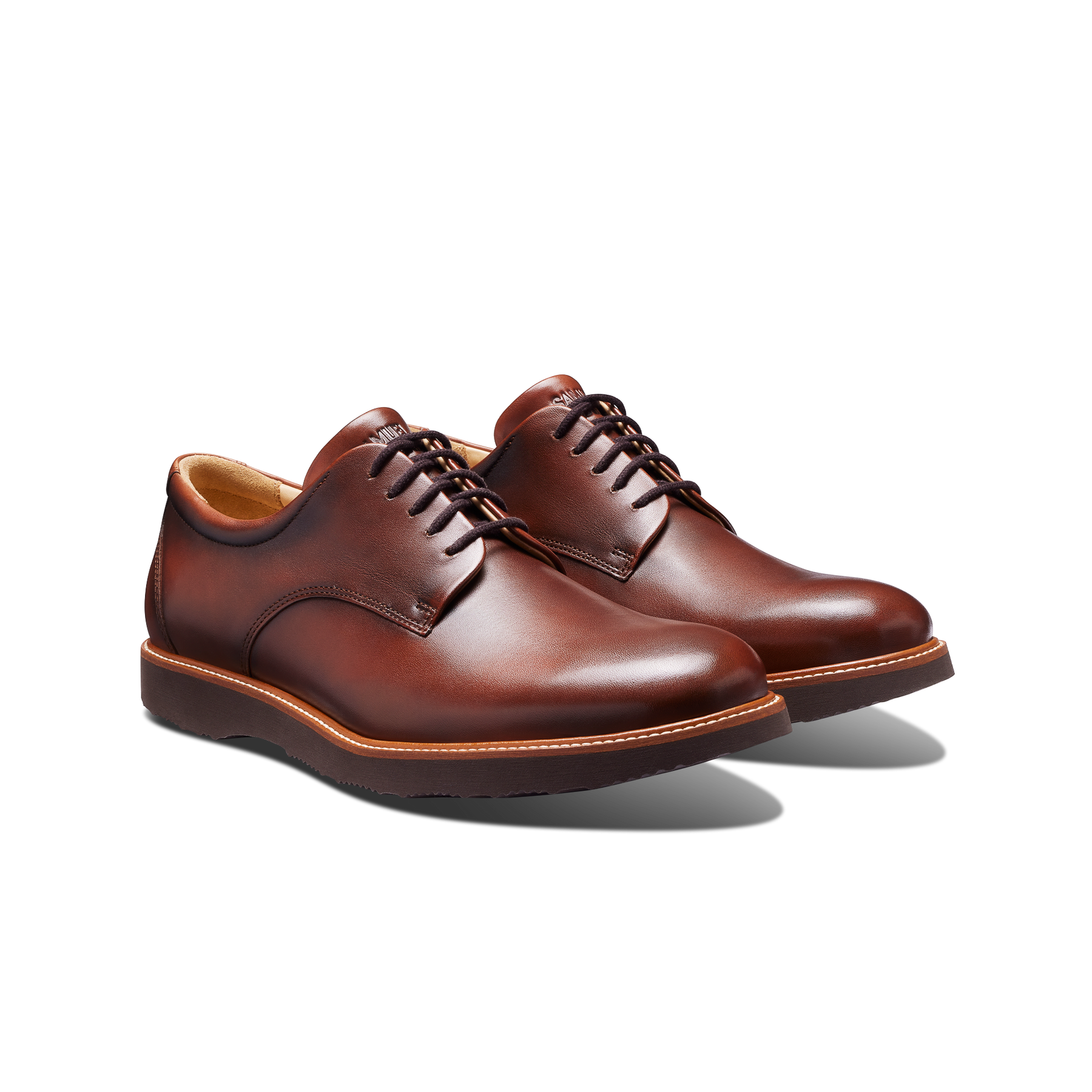 Men's Founder Oxford | Cognac Leather | Samuel Hubbard®
