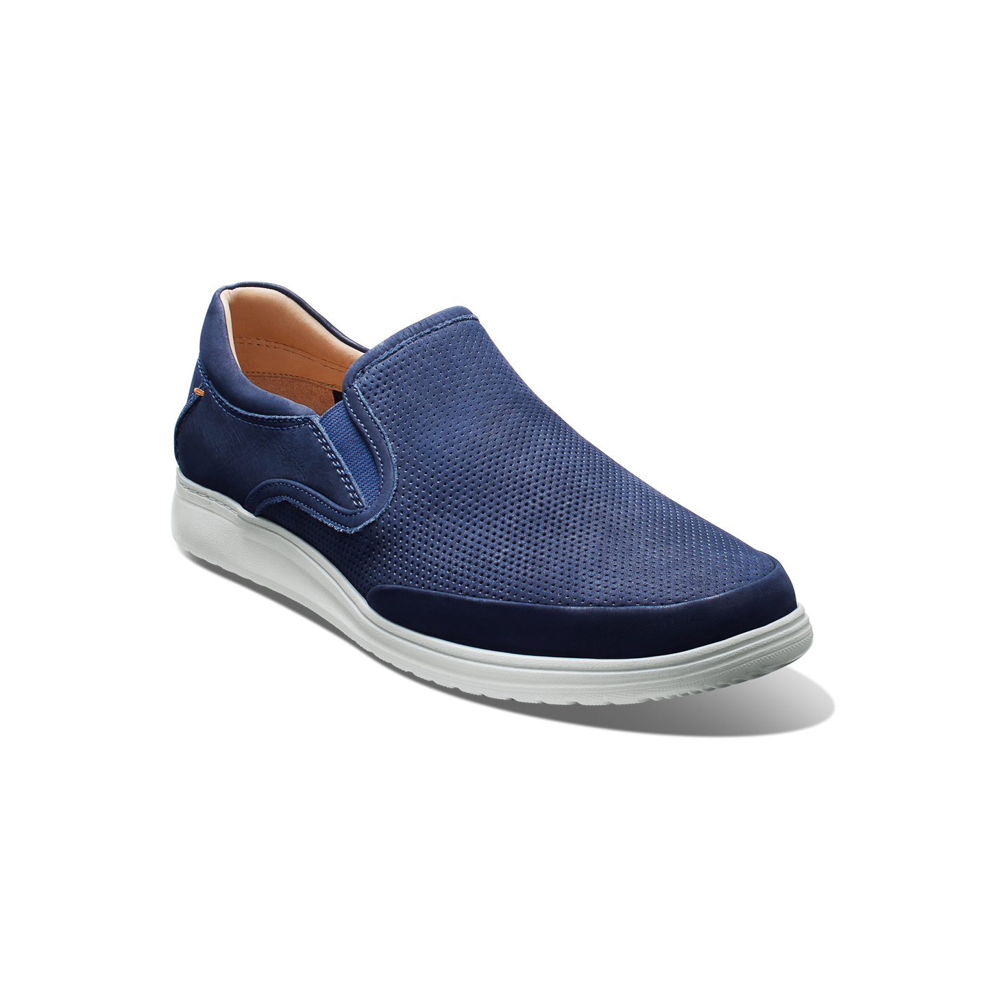 Men's Featherlight Olema Slip-Ons | Navy Nubuck – Samuel Hubbard