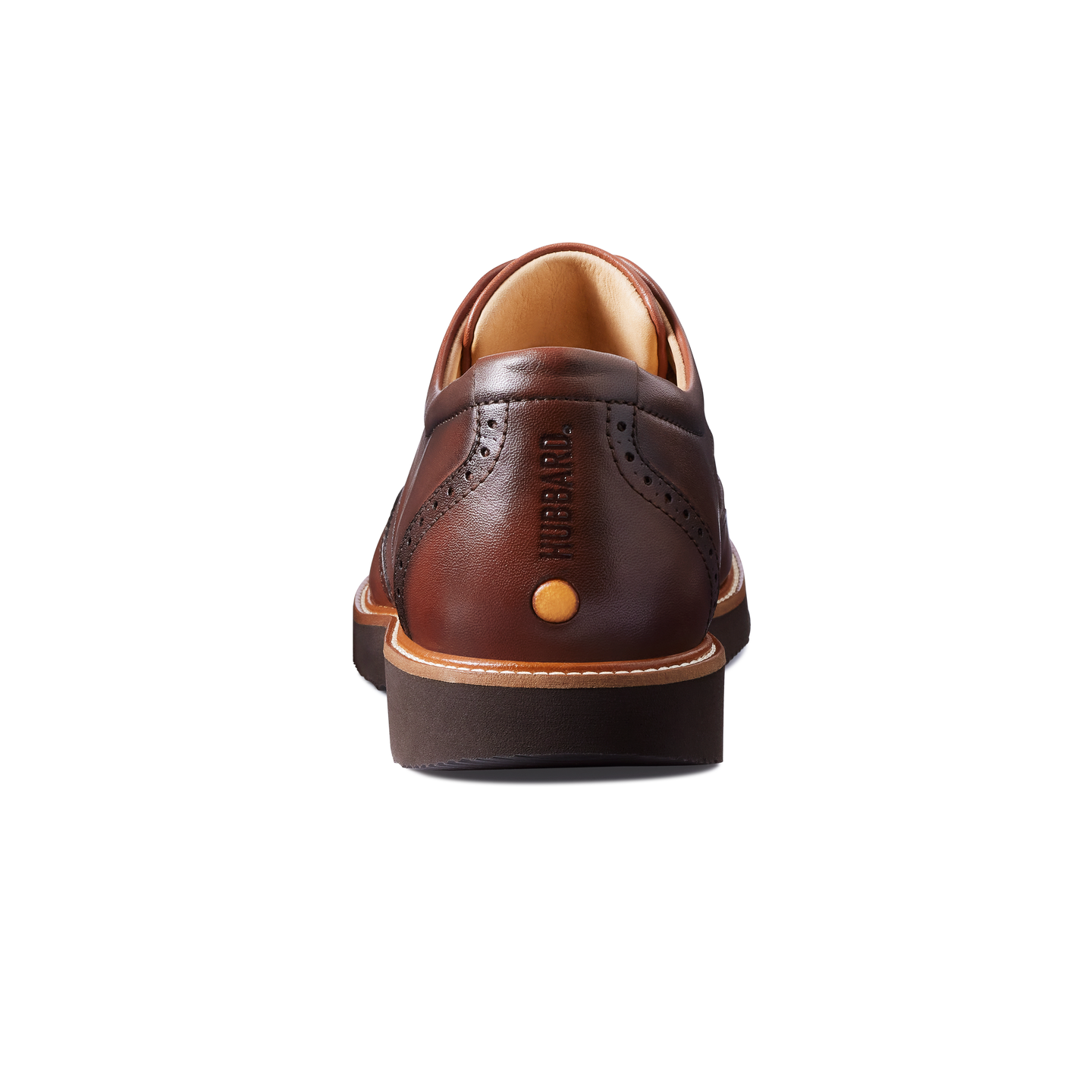 Men's Tipping Point Oxford | Cognac Leather – Samuel Hubbard