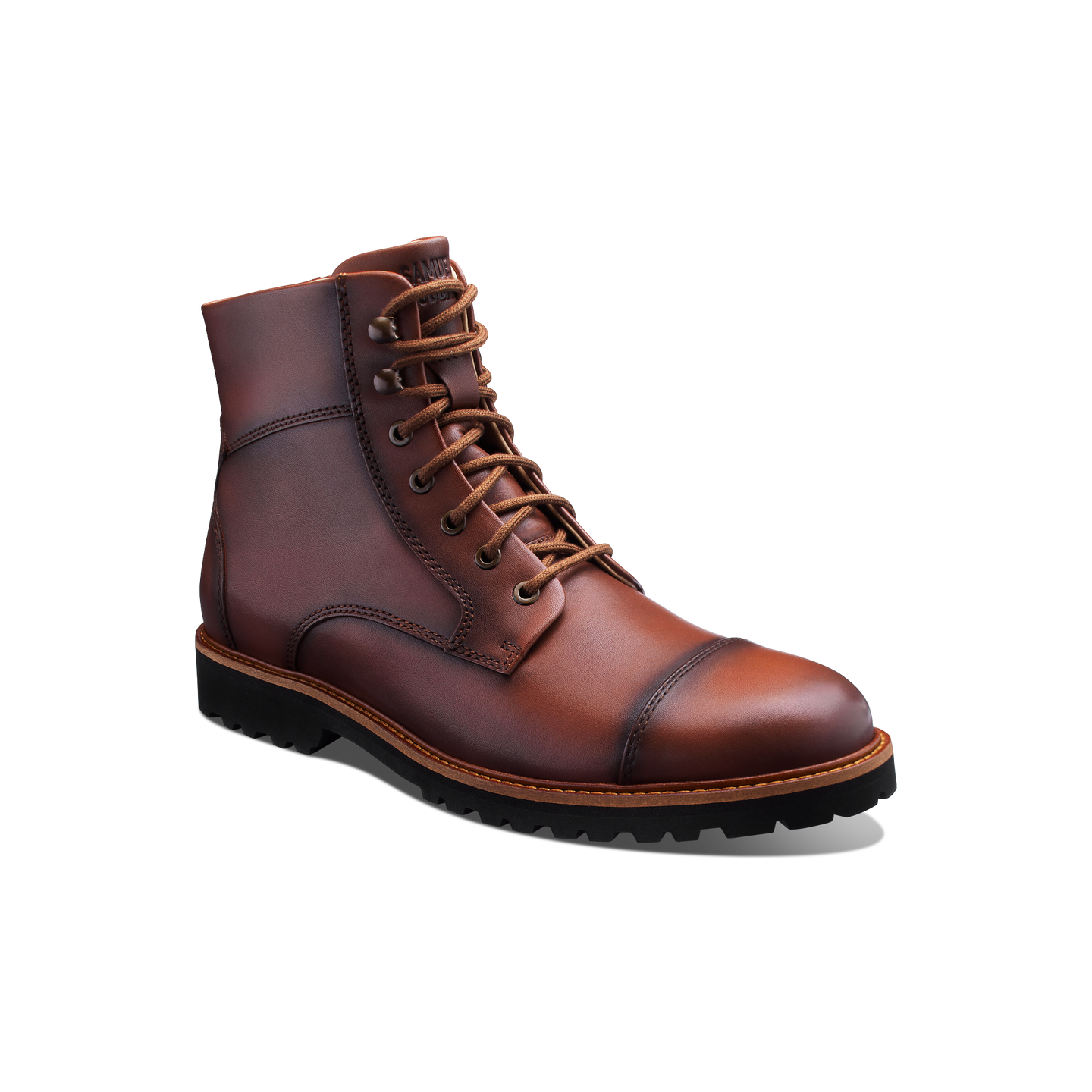 Men's Uptown Maverick Boot | Cognac Leather | Samuel Hubbard®